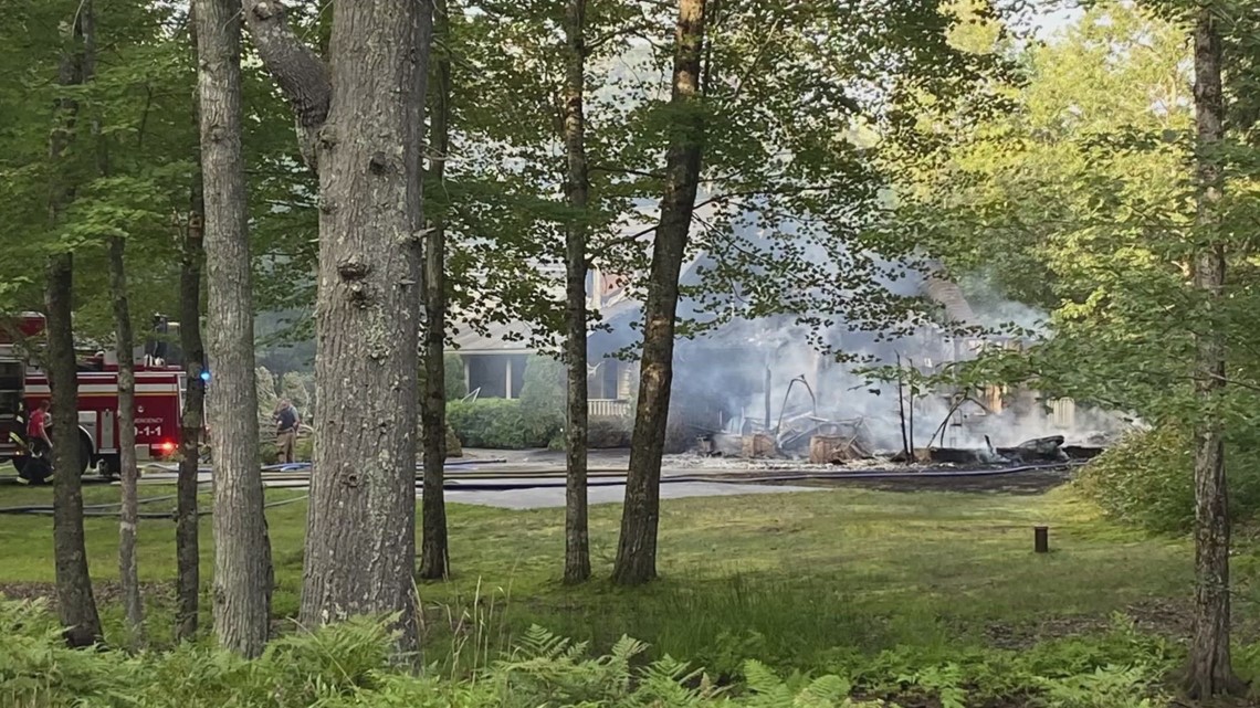 Crews respond to house fire in Alfred | newscentermaine.com