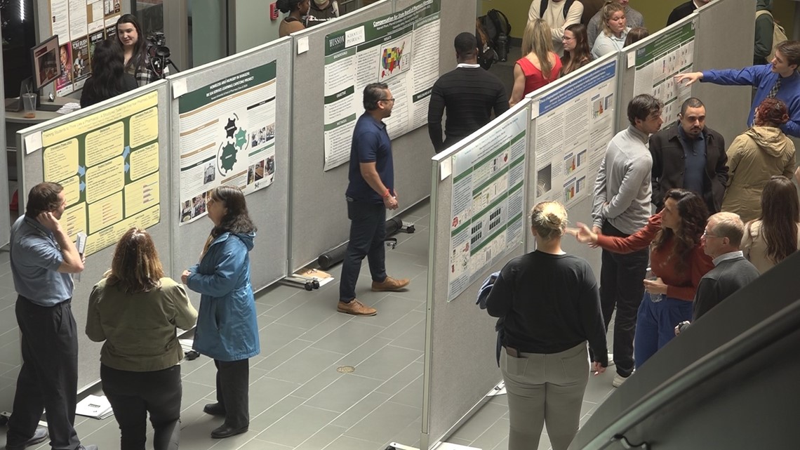 Husson students, faculty share projects at Research Showcase ...