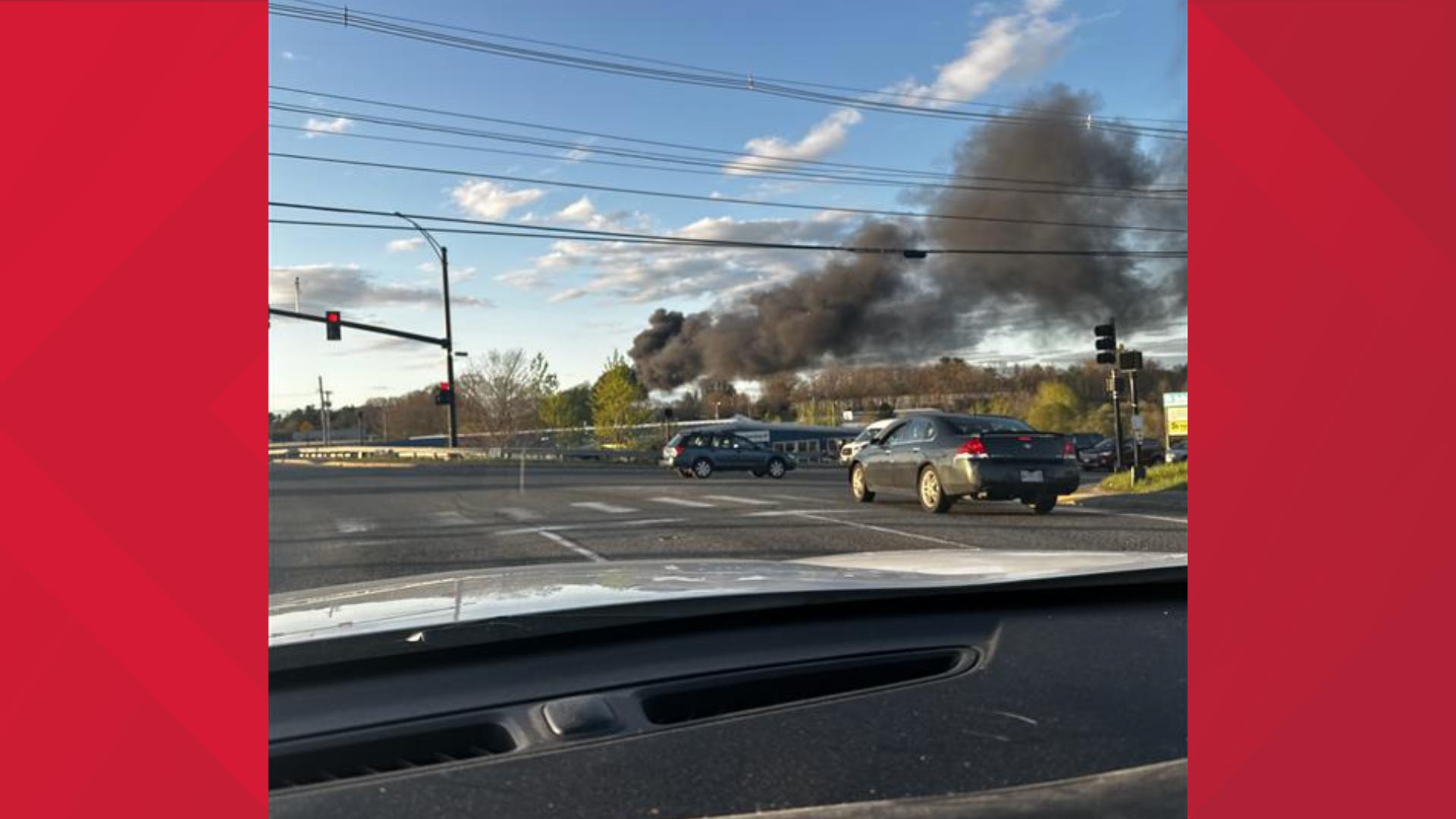 Portland fire crews extinguish large fire at recycling center ...