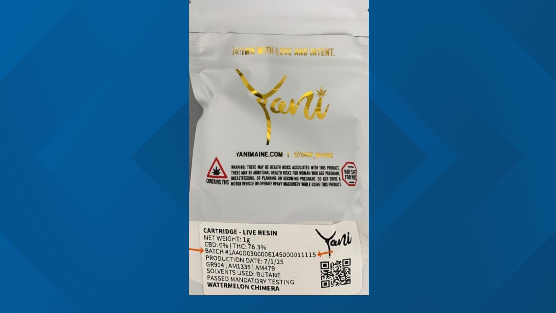 Cannabis vape recall issued in Maine over health risk | newscentermaine.com