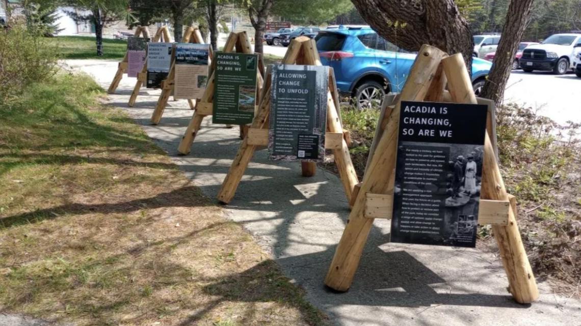 Trump administration removes climate change signs from Acadia National ...