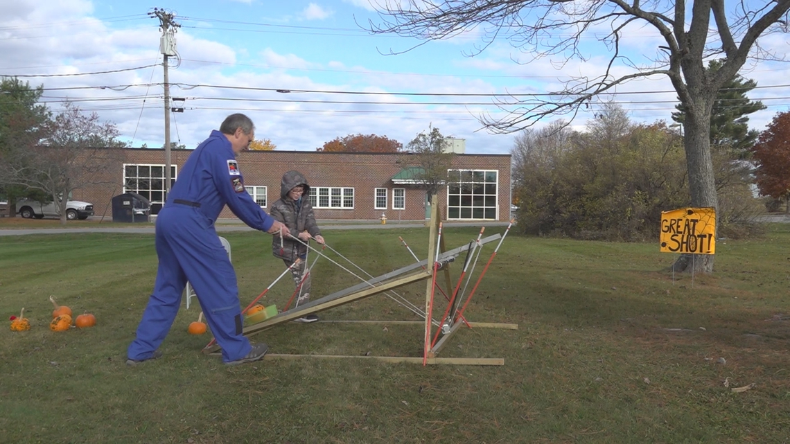 Challenger Learning Center hosts pumpkin catapult launch Saturday ...