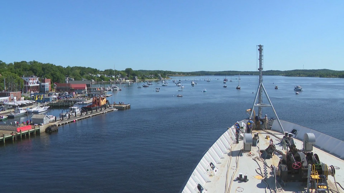 Maine Maritime Academy training ship State of Maine final voyage ...