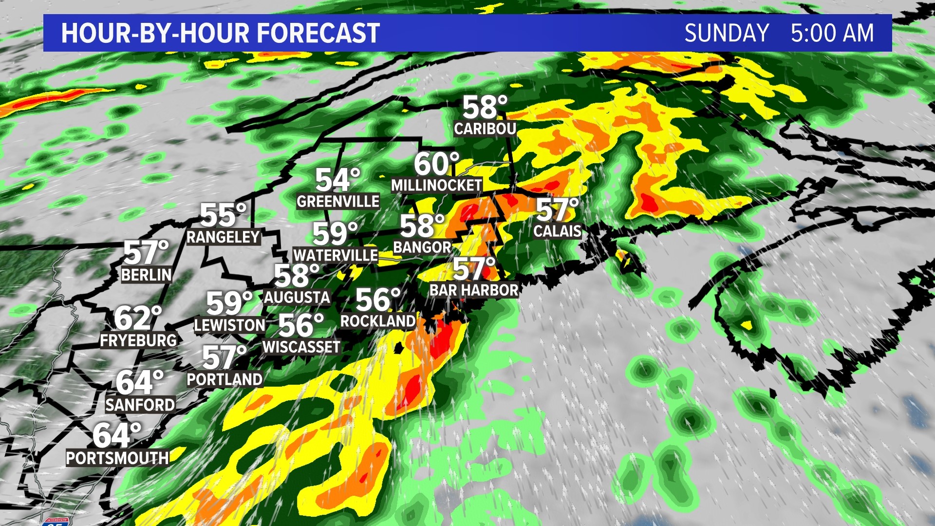 Storm brings flash flood threat and pollen relief to Maine ...