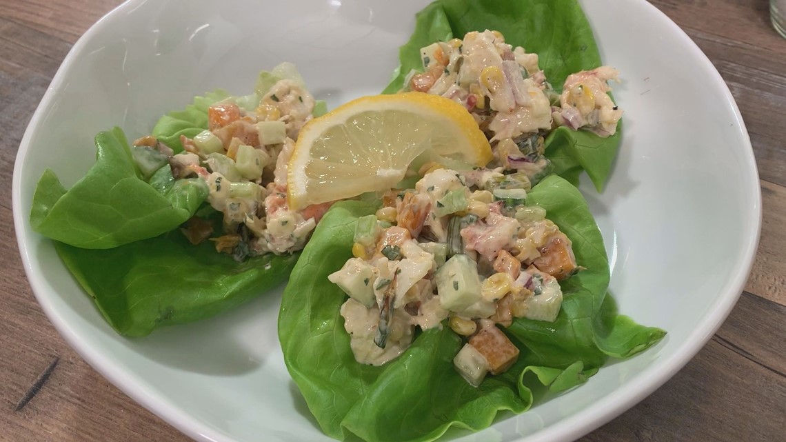 We're in the kitchen making lobster lettuce wraps | newscentermaine.com