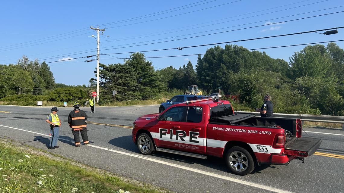 Route 1 traffic diverted in Gouldsboro for serious crash ...