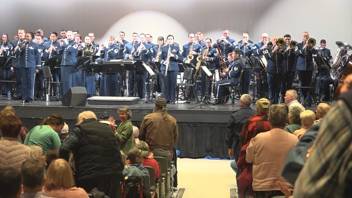 US Air Force band performs at four Maine locations | newscentermaine.com
