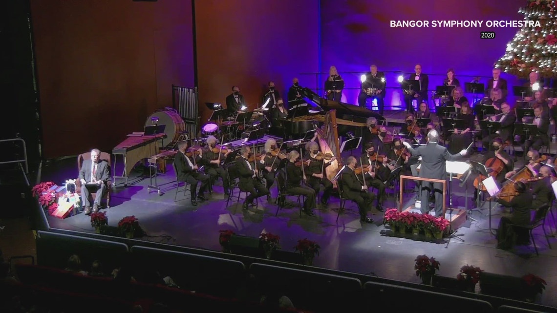 Don Carrigan recites 'The Night Before Christmas' with Bangor Symphony ...