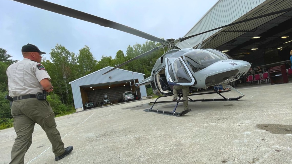 Maine Forest Service unveils new helicopter in Old Town ...