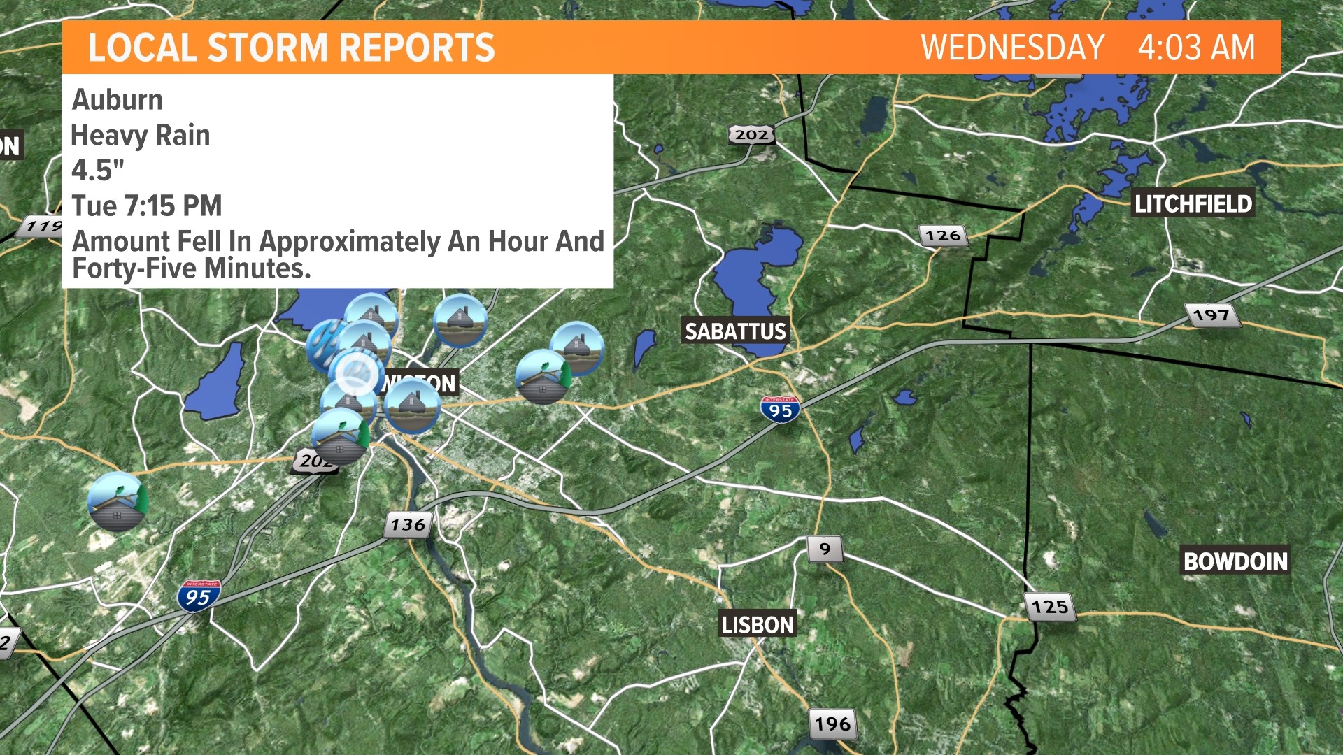 Lewiston/Auburn storm damage prompts safety reminder from police ...