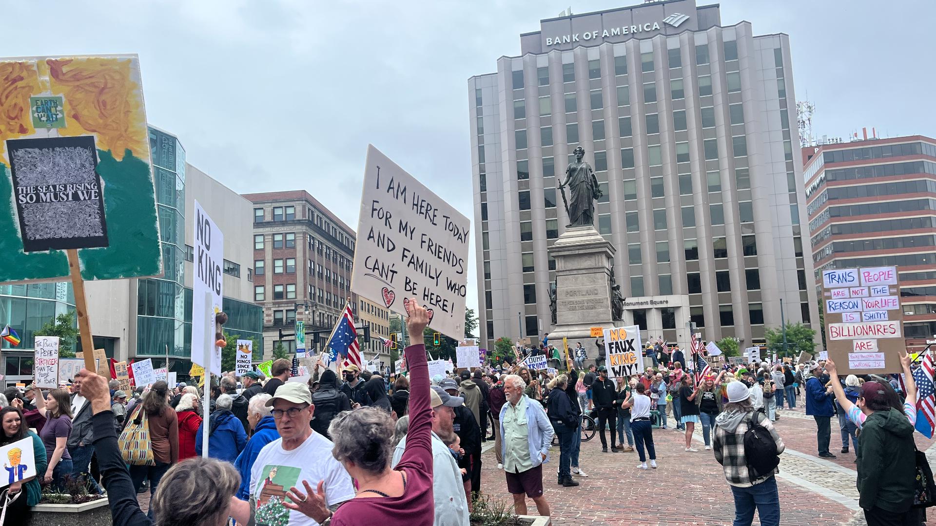 'No Kings': Rallies planned in across Maine in tandem with nationwide ...