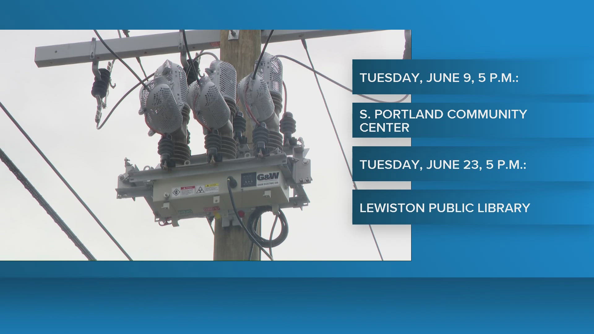 Public hearing this month to discuss CMP's proposed rate hikes ...