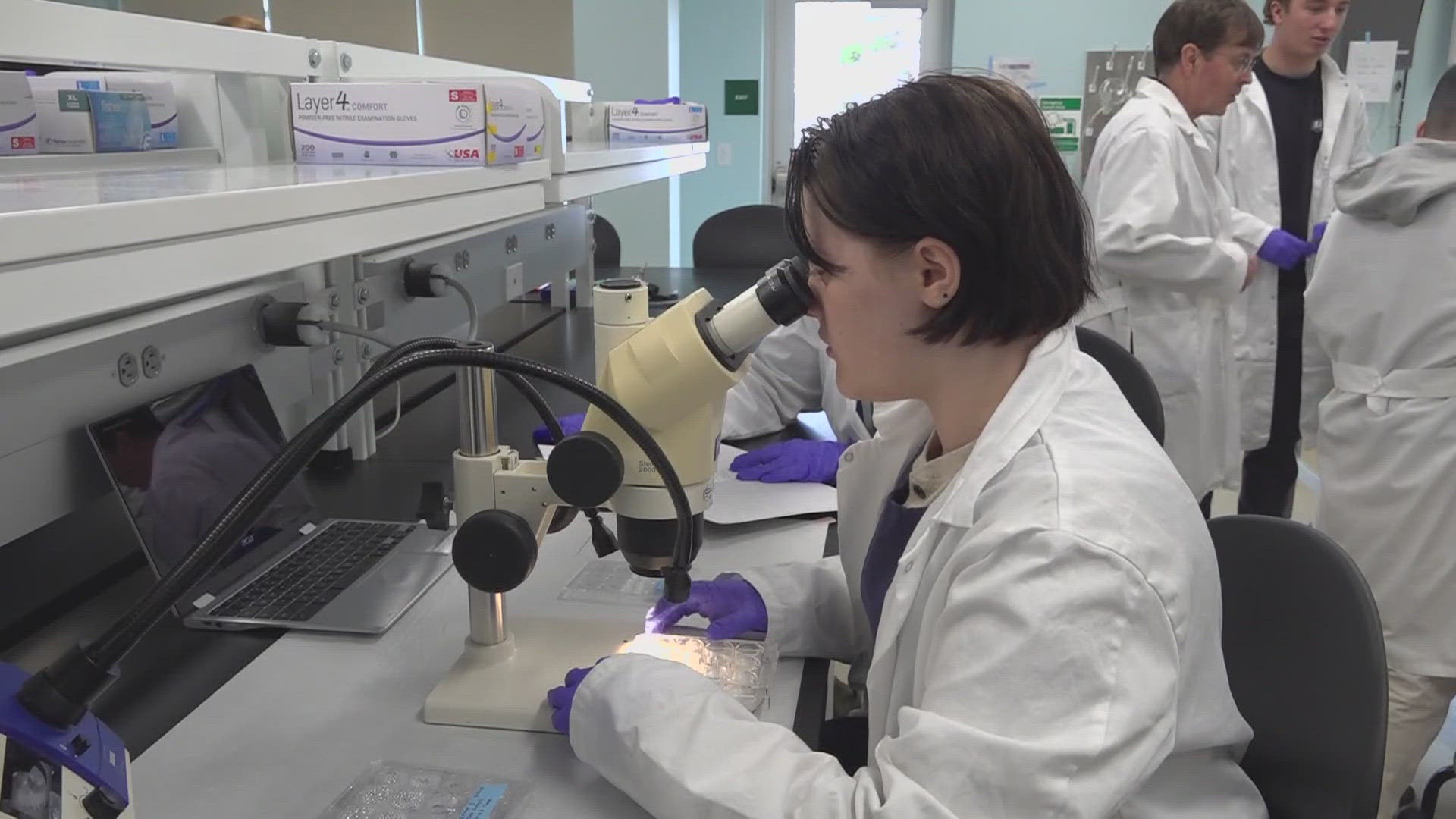 Students research PFAS at MDI lab during spring break | newscentermaine.com