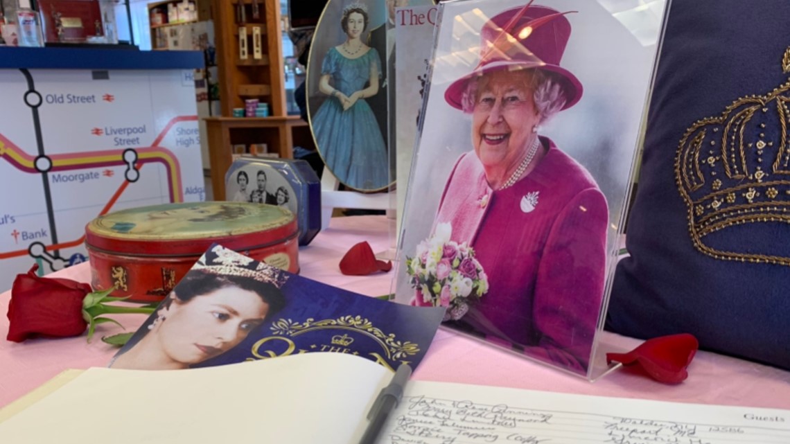 Maine's only British store remembers Queen Elizabeth II ...