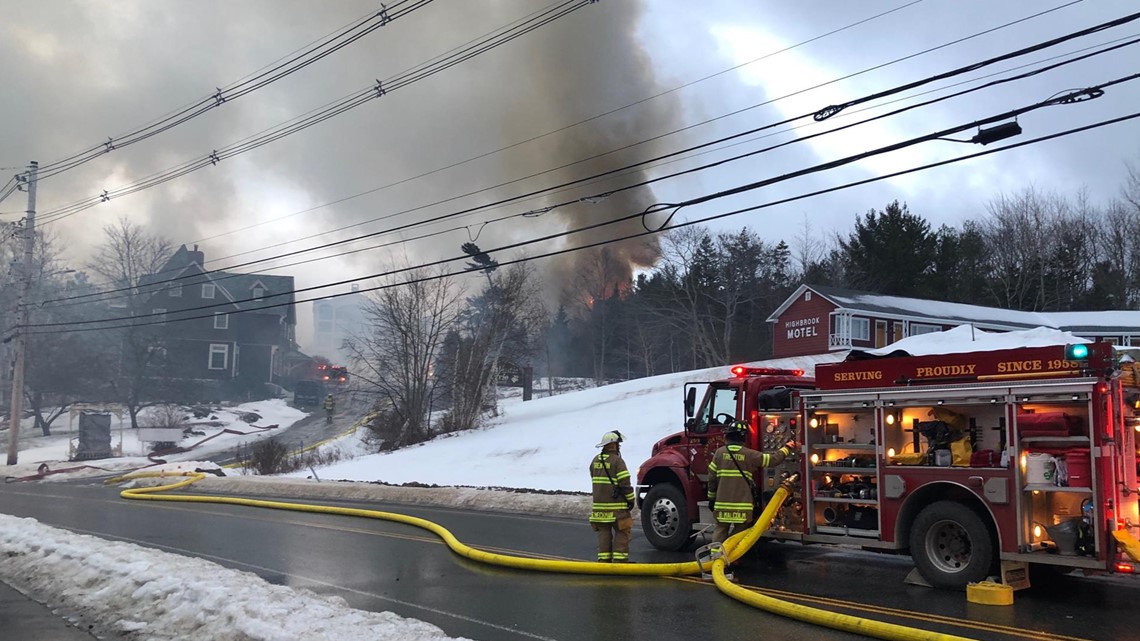 Fire crews battle blaze at Bar Harbor's Bluenose Inn | newscentermaine.com