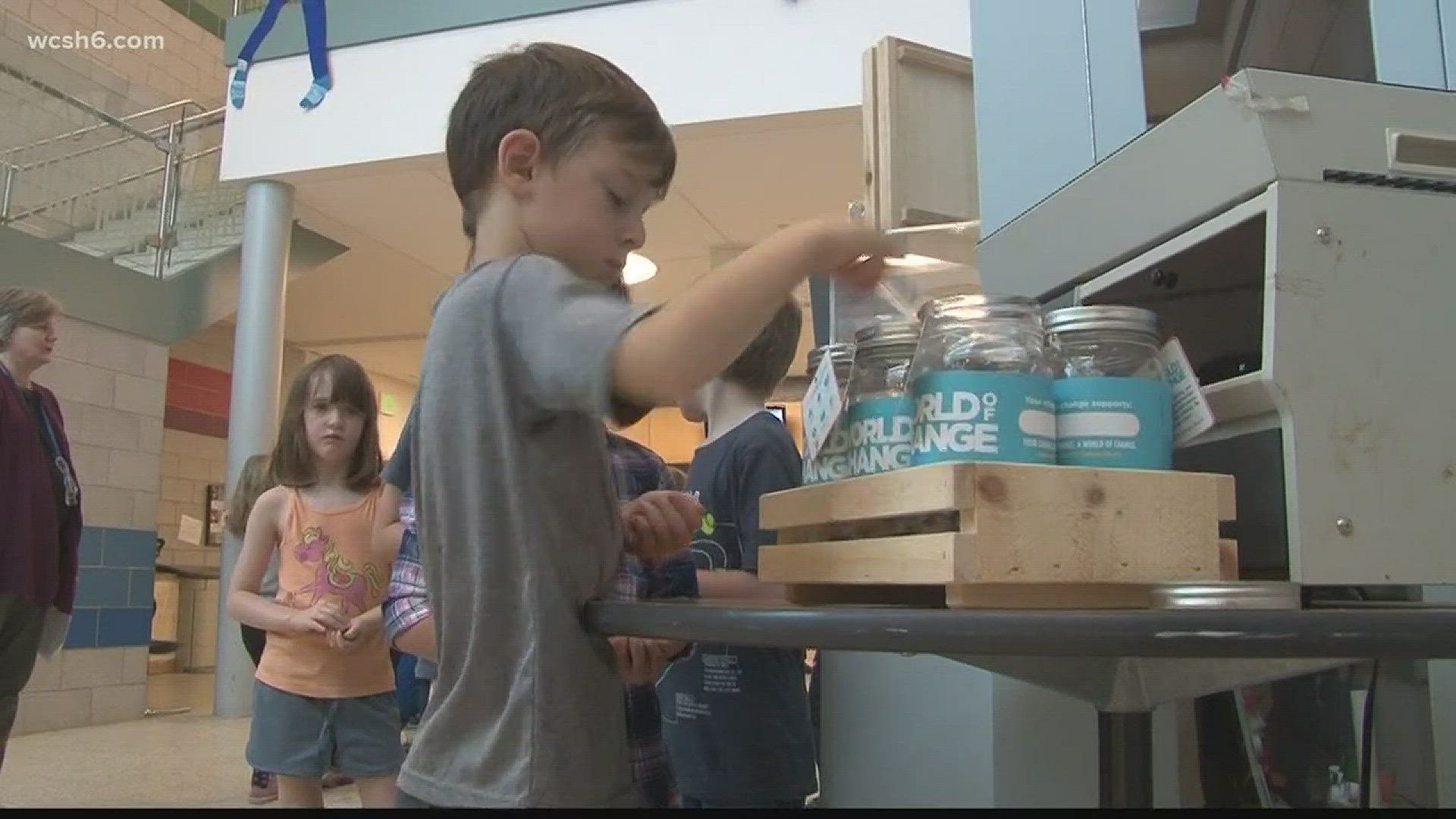 Collecting change to change the world | newscentermaine.com