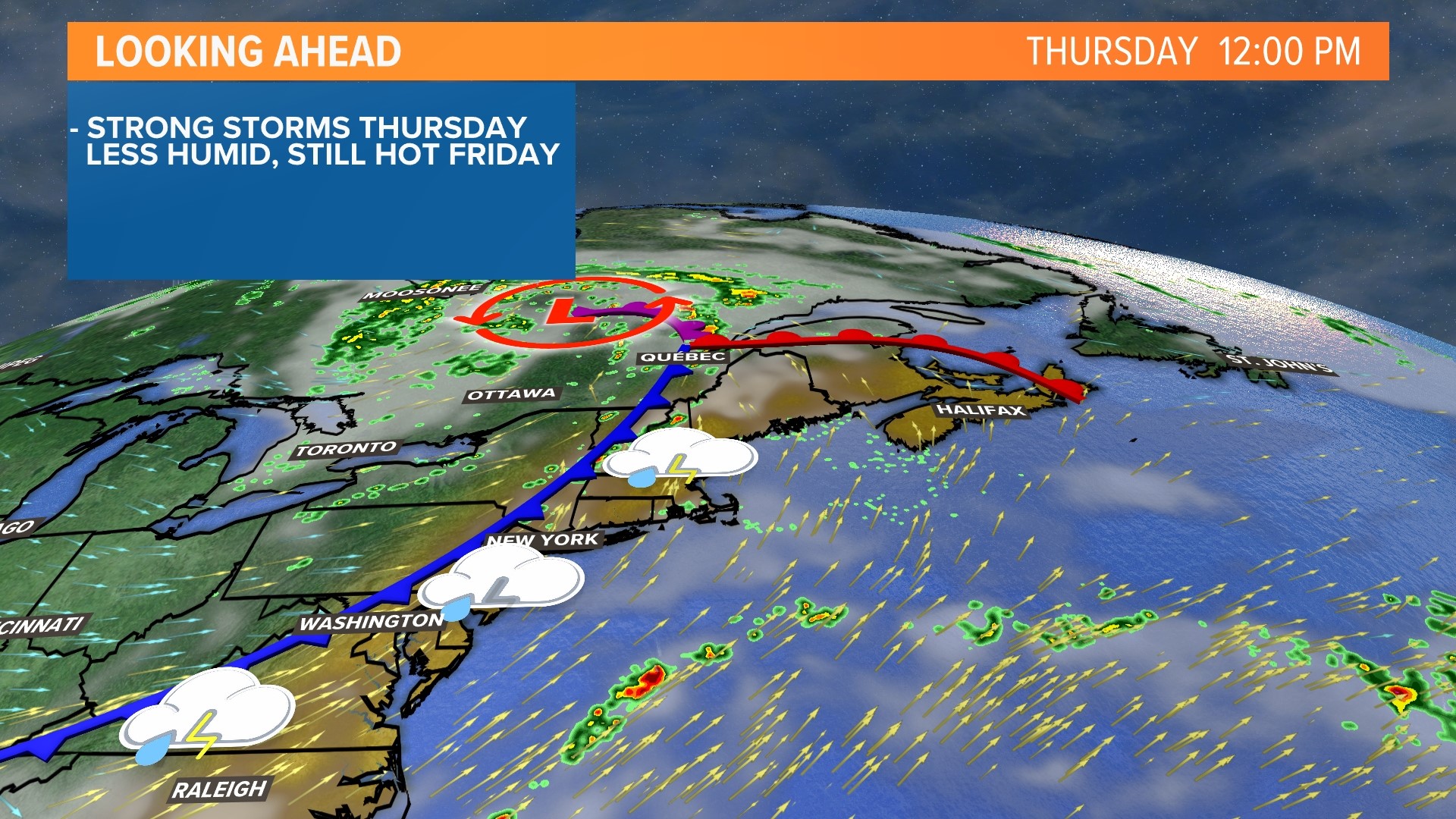 Strong storms expected in Maine, New Hampshire on Thursday ...