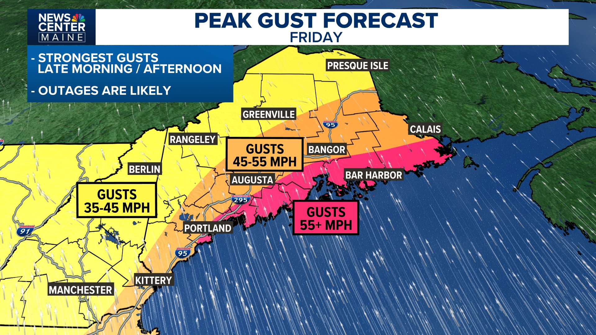 Snowfall totals in Maine from Sunday storm | newscentermaine.com