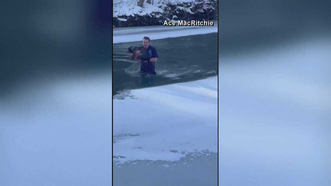 Vermont man saves dog from icy waters | newscentermaine.com