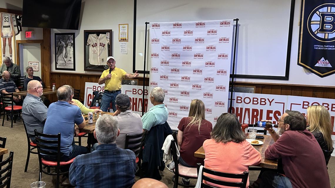 Less taxes, spending, and costs: The Bobby Charles campaign visits ...
