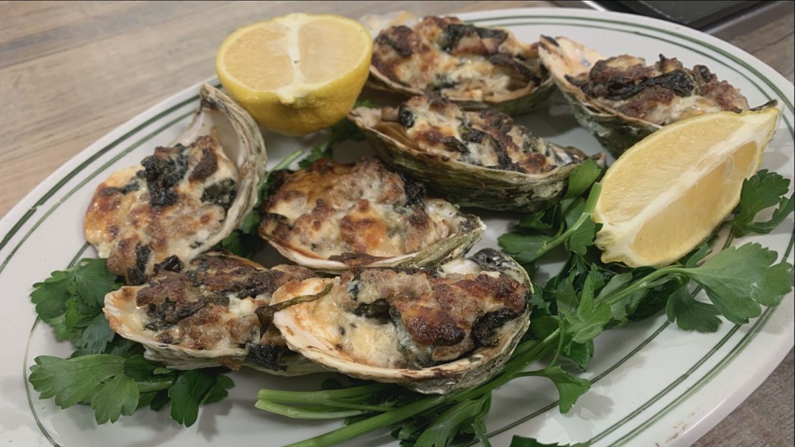 Chef Ellie Allen is making baked stuffed oysters | newscentermaine.com