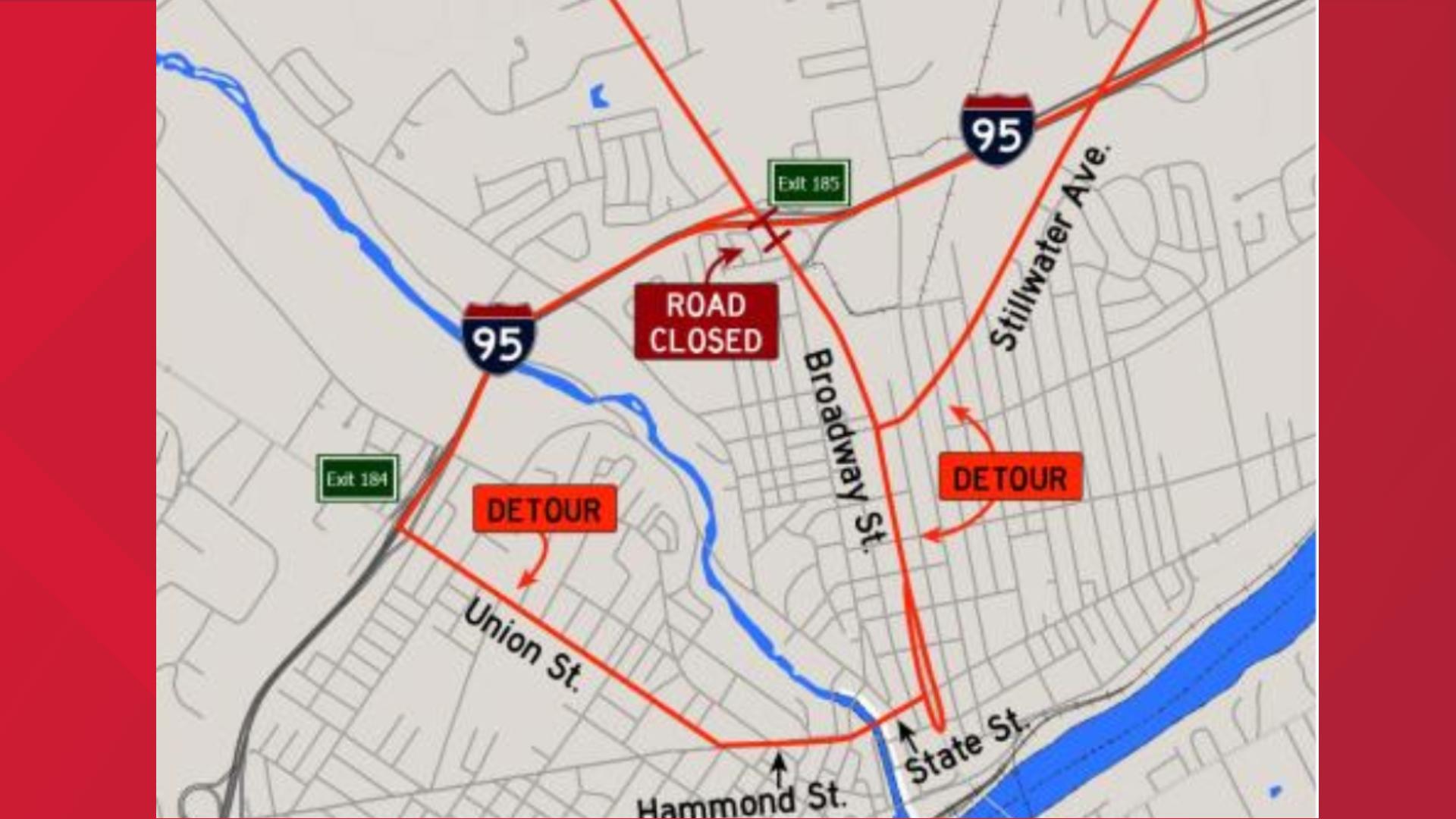 Bangor, Maine Broadway closure to impact traffic in October ...