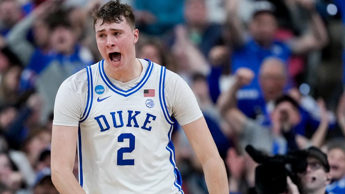 Cooper Flagg helps No. 1 seed Duke roll past Baylor 89-66 to reach ...