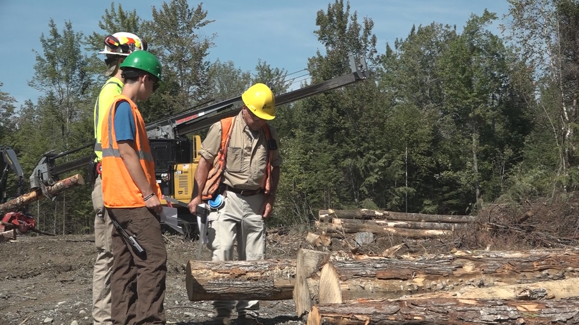 Maine logging program preparing young adults for careers ...
