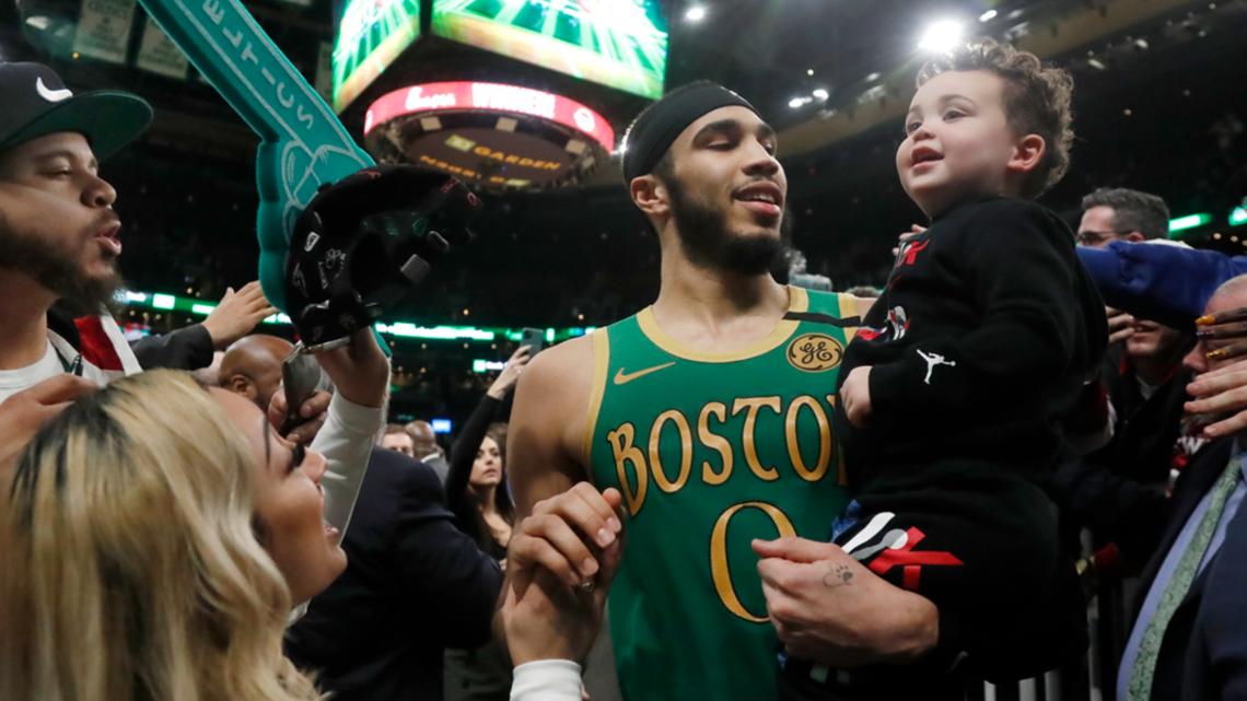 Celtics star Jayson Tatum reflects on Father's Day | newscentermaine.com