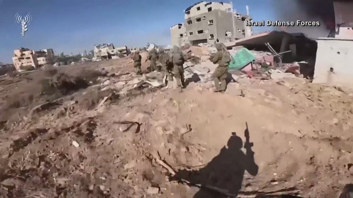 Palestinian militants ambush Israeli troops in dense Gaza city ...