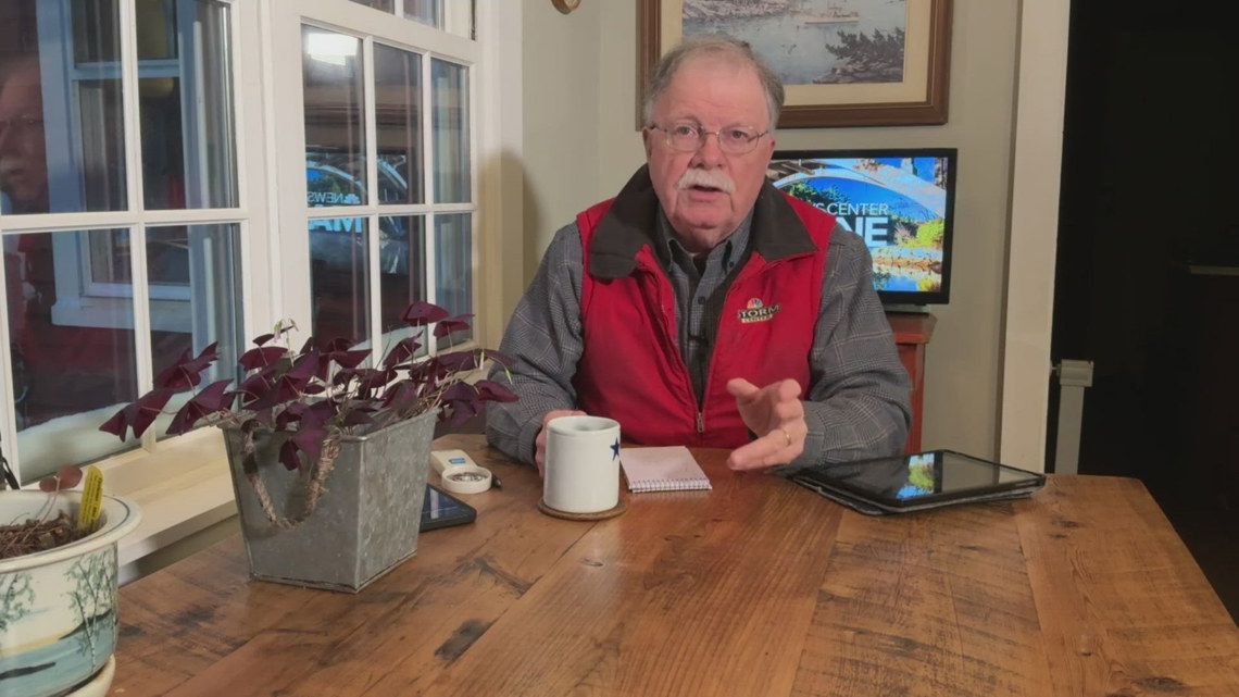 STORM CENTER: Don Carrigan delivers snow report from the midcoast ...