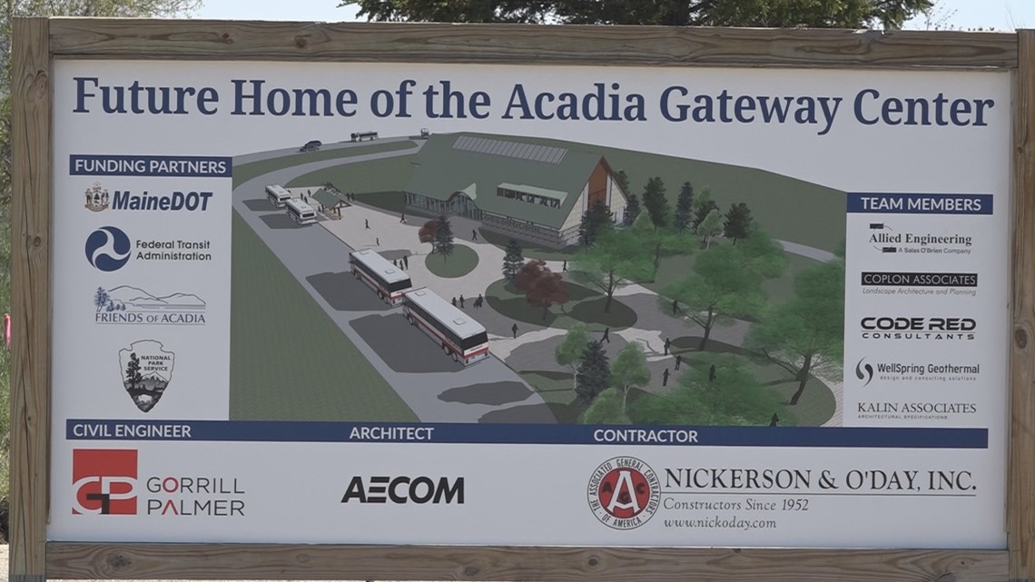 Acadia Gateway Center construction now in its final phase ...