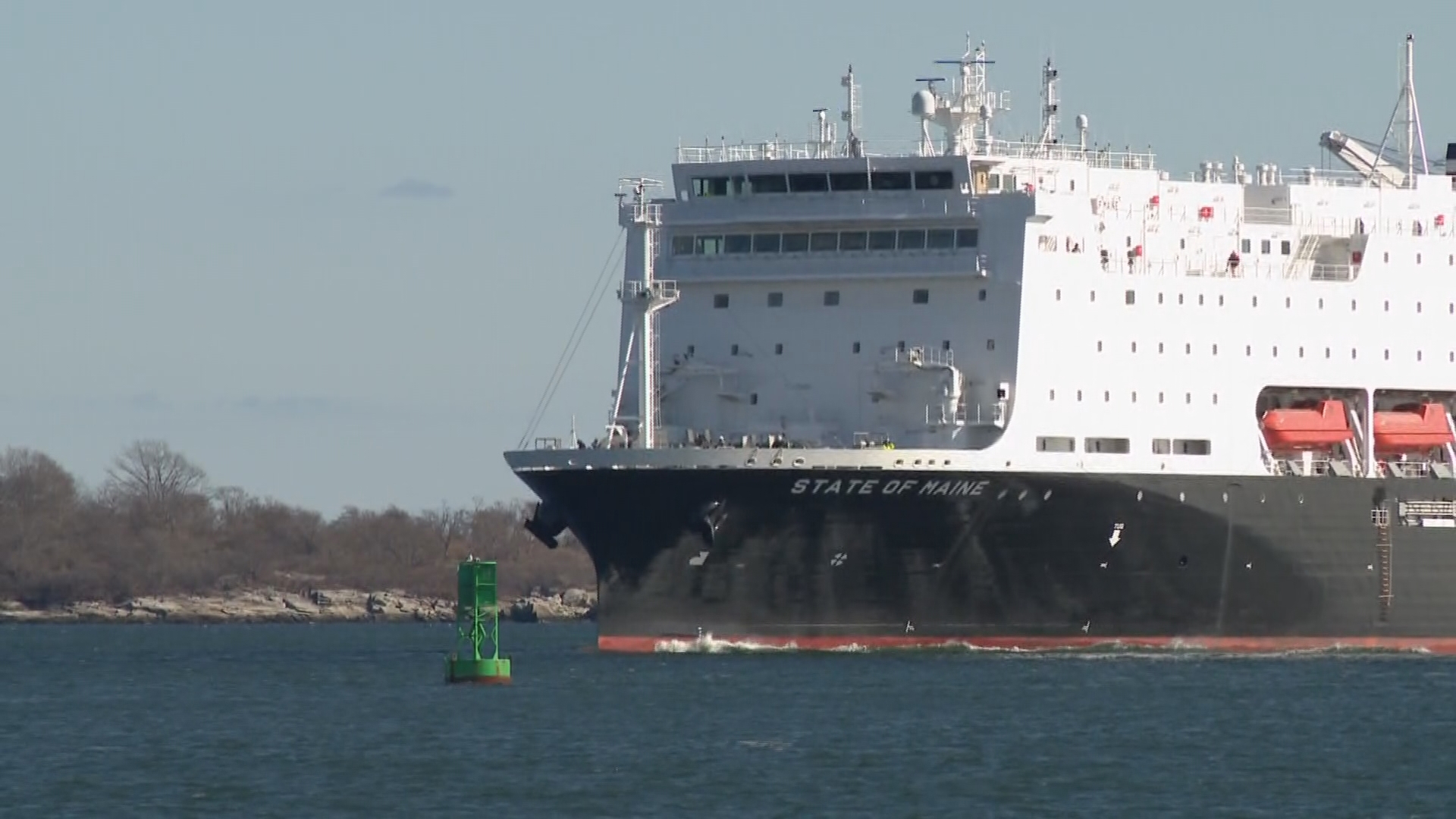 Maine Maritime Academy training ship arrived in Portland ...