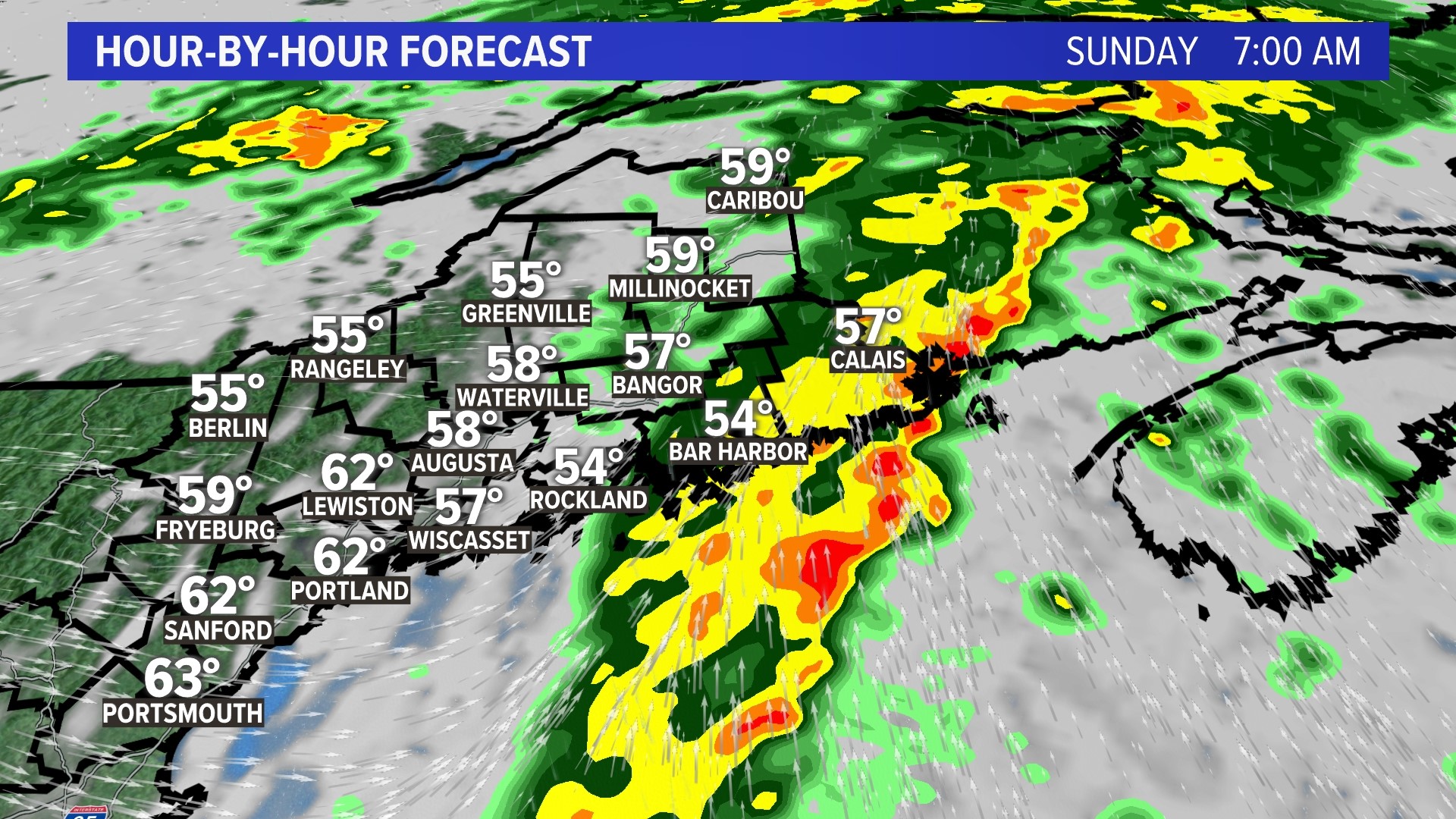 Storm brings flash flood threat and pollen relief to Maine ...