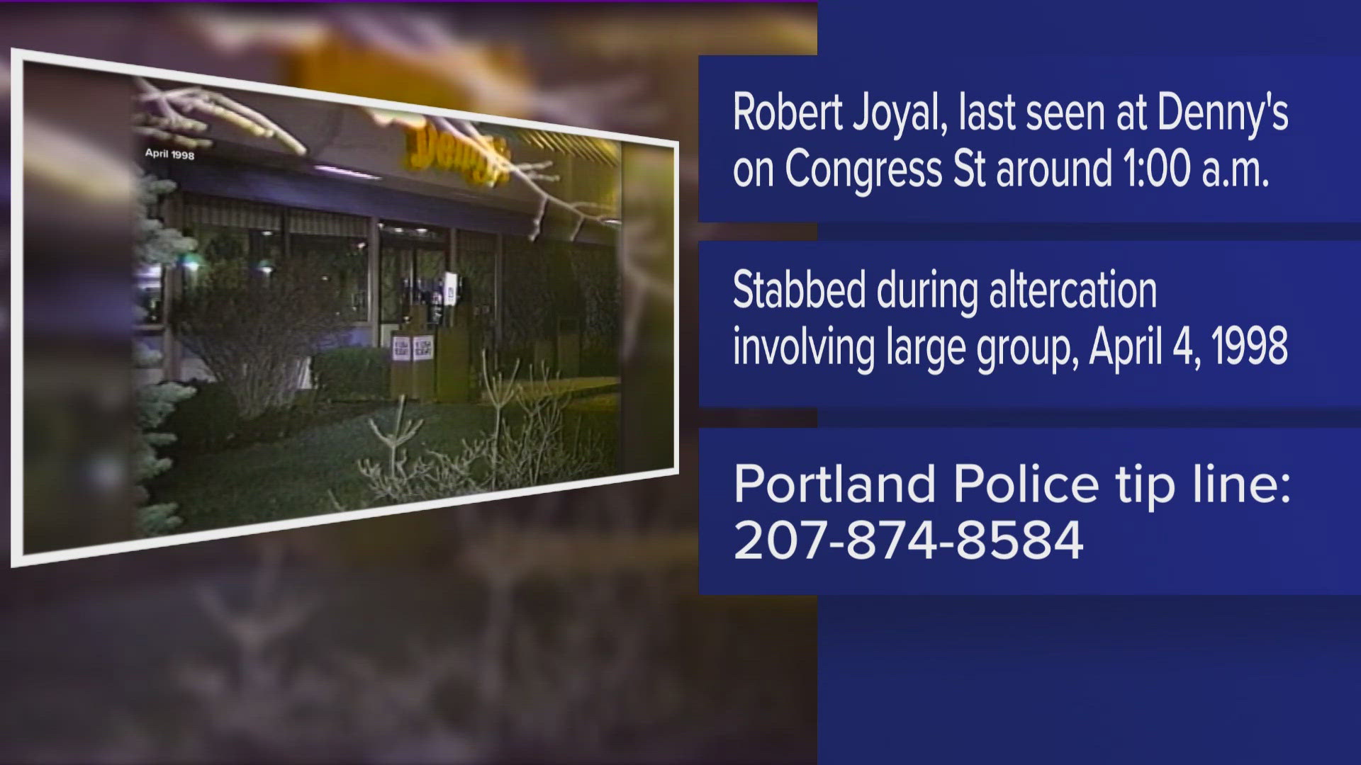 Portland police ask for public's assistance in Robert Joyal case ...