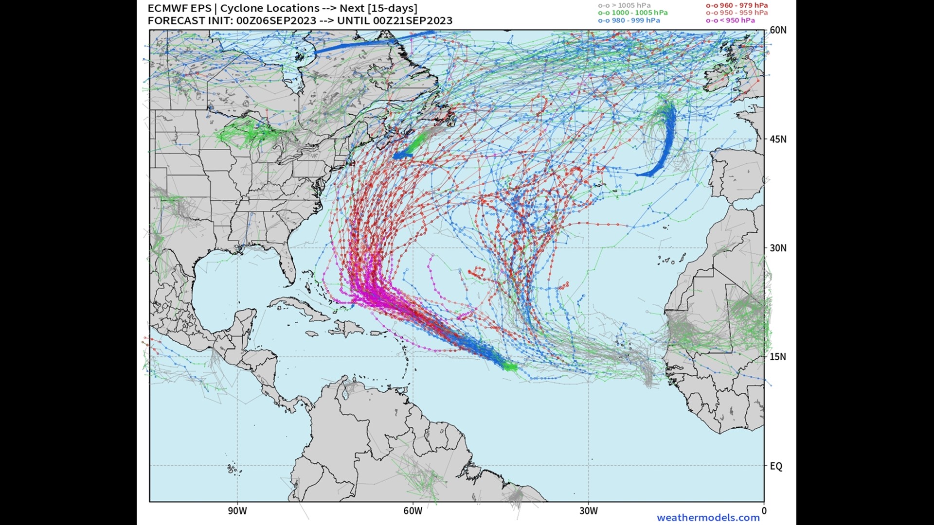 Tropical Storm Lee path could see it threaten East Coast ...