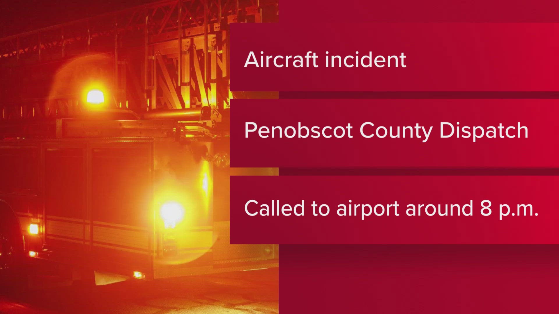 Business jet carrying 8 people crash at Bangor airport, officials say ...