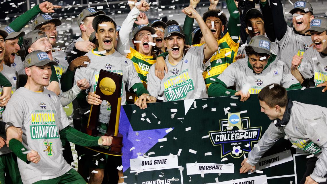 UVM wins national soccer championship on Maximilian Kissel's overtime ...