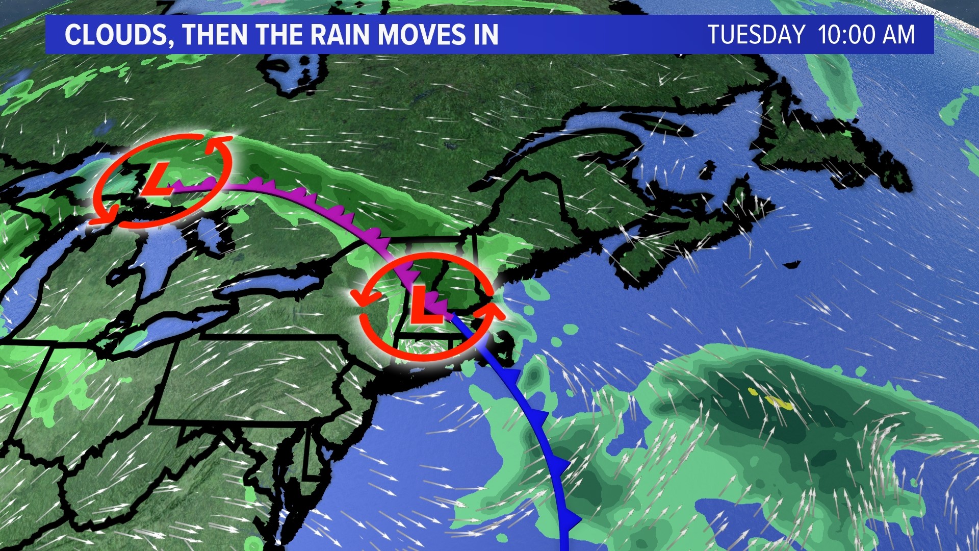 Maine weather forecast: Stormy pattern returns to Maine this week | newscentermaine.com