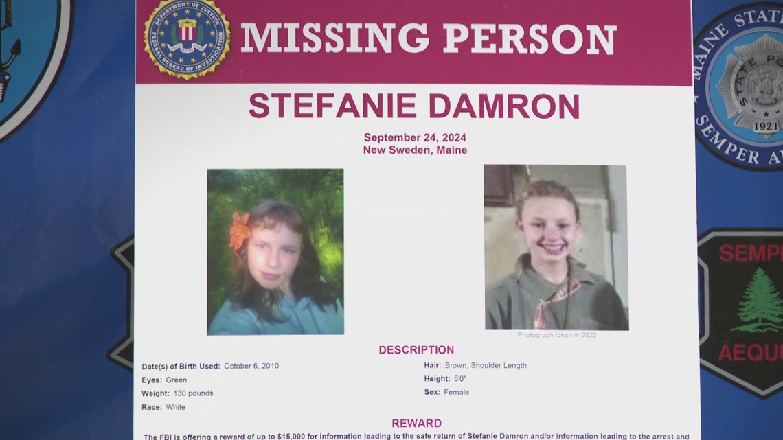 FBI offers $15K reward for info in ongoing search for missing Maine ...