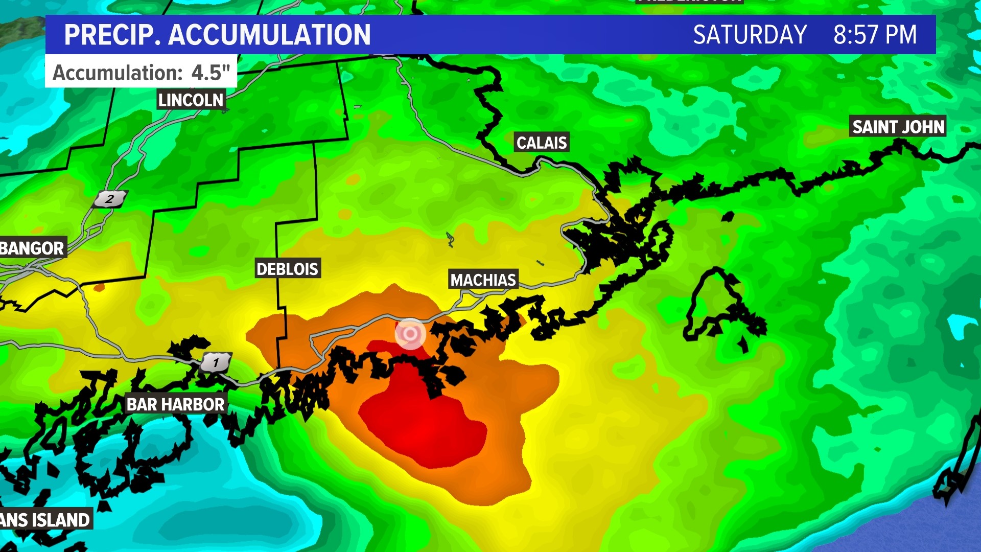 Hurricane Lee Path Tracker For Possible Landfall In Maine