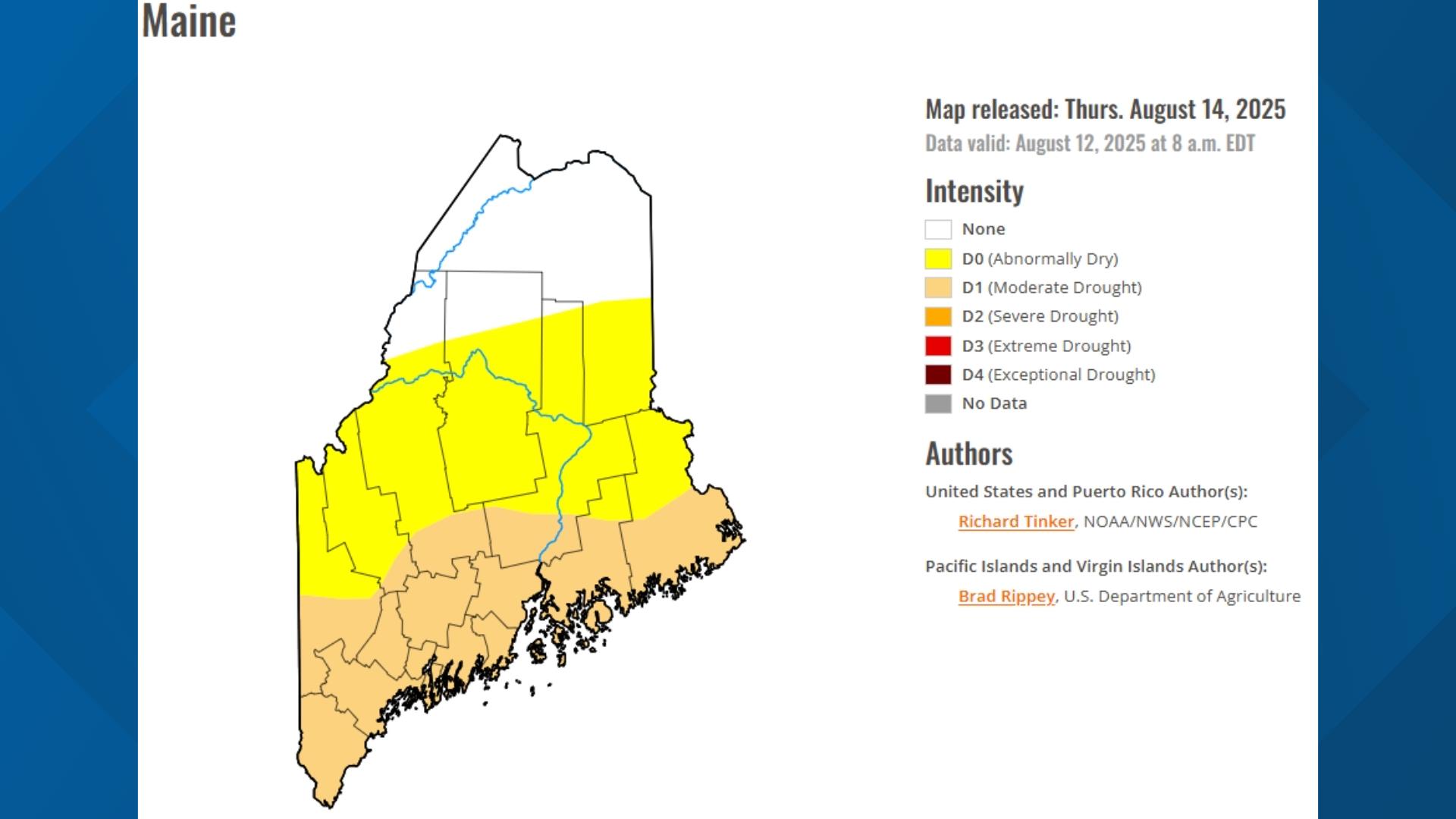Drought conditions continue to worsen across Maine | newscentermaine.com