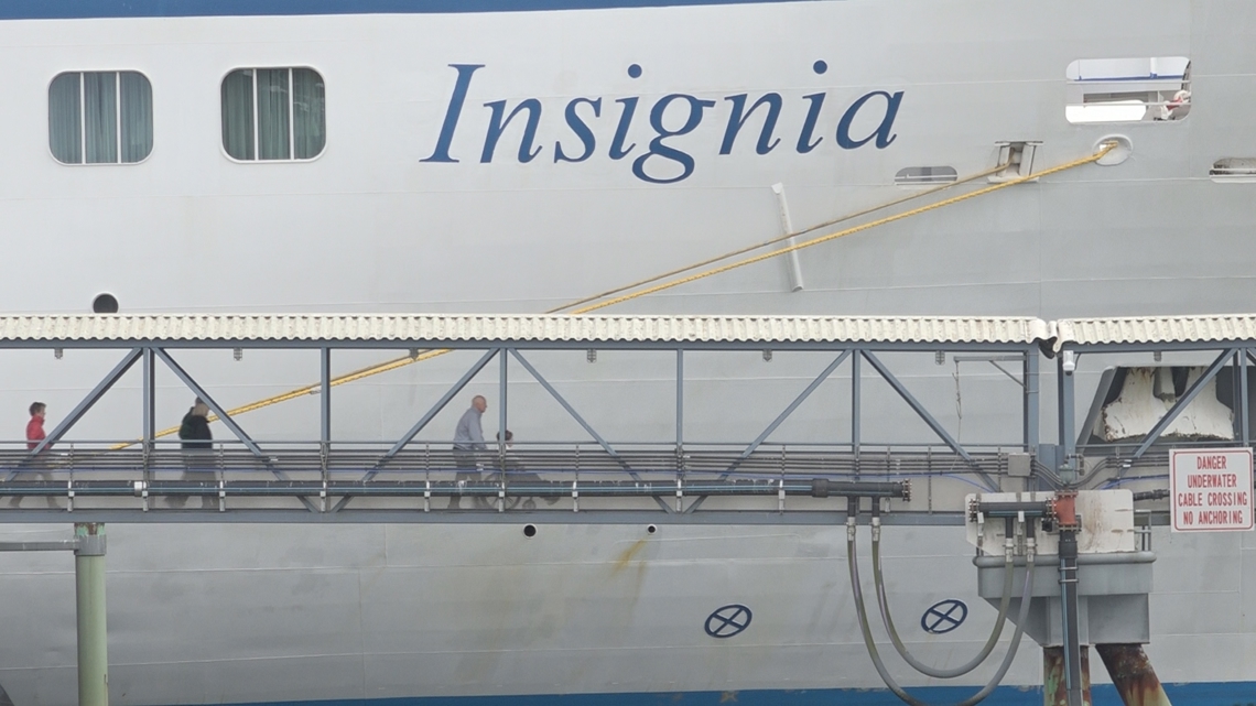 Cruise ship docks in Portland amid norovirus outbreak, raising calls ...