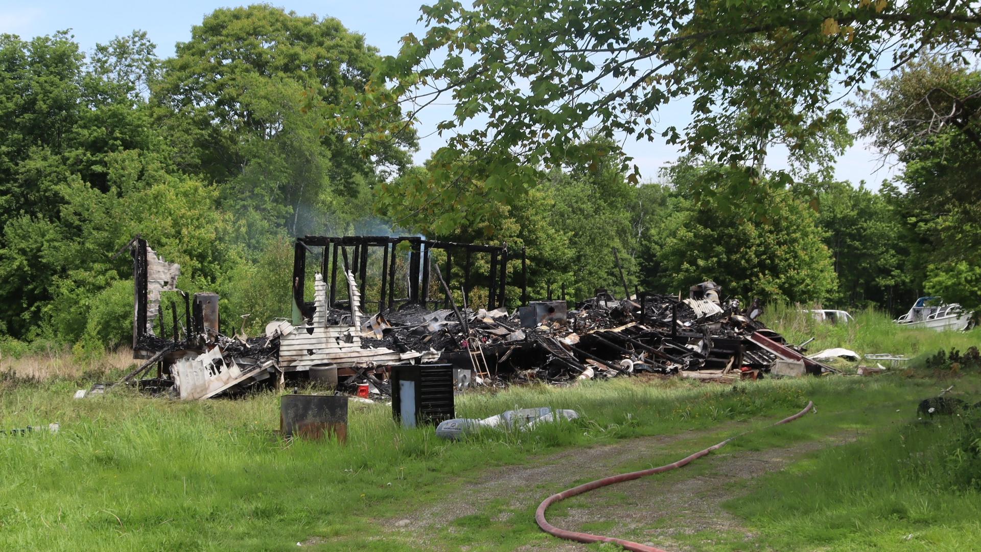 Stockton Springs home destroyed in intentionally set fire, officials ...