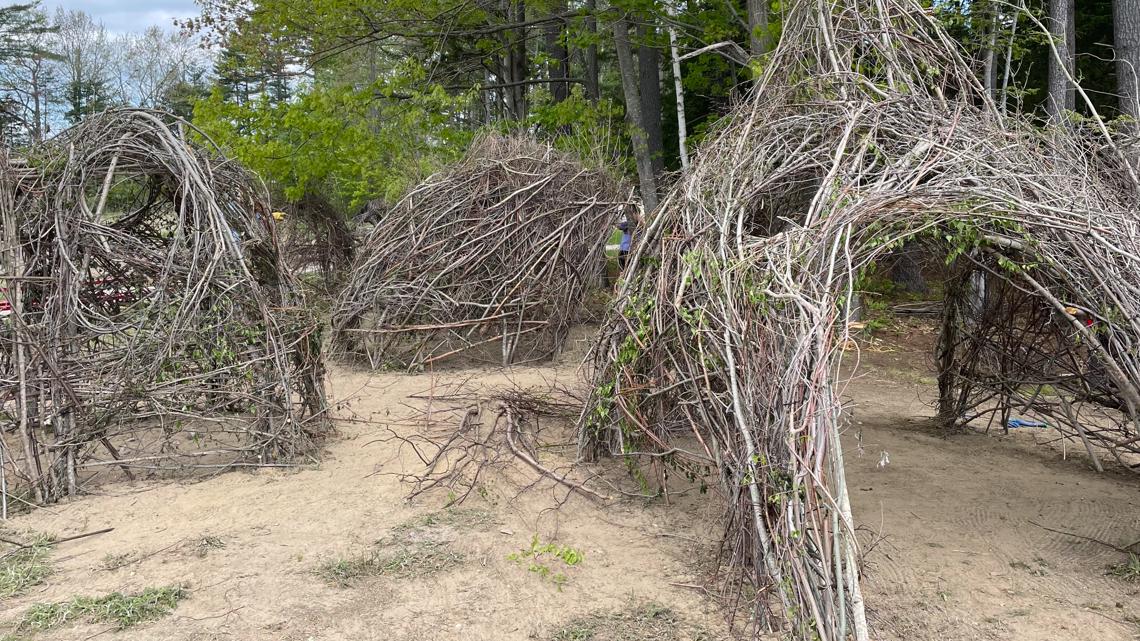 High school students transform sticks into sculptures | newscentermaine.com