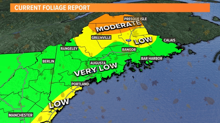 Maine foliage report: Leaves beginning to change across Maine ...