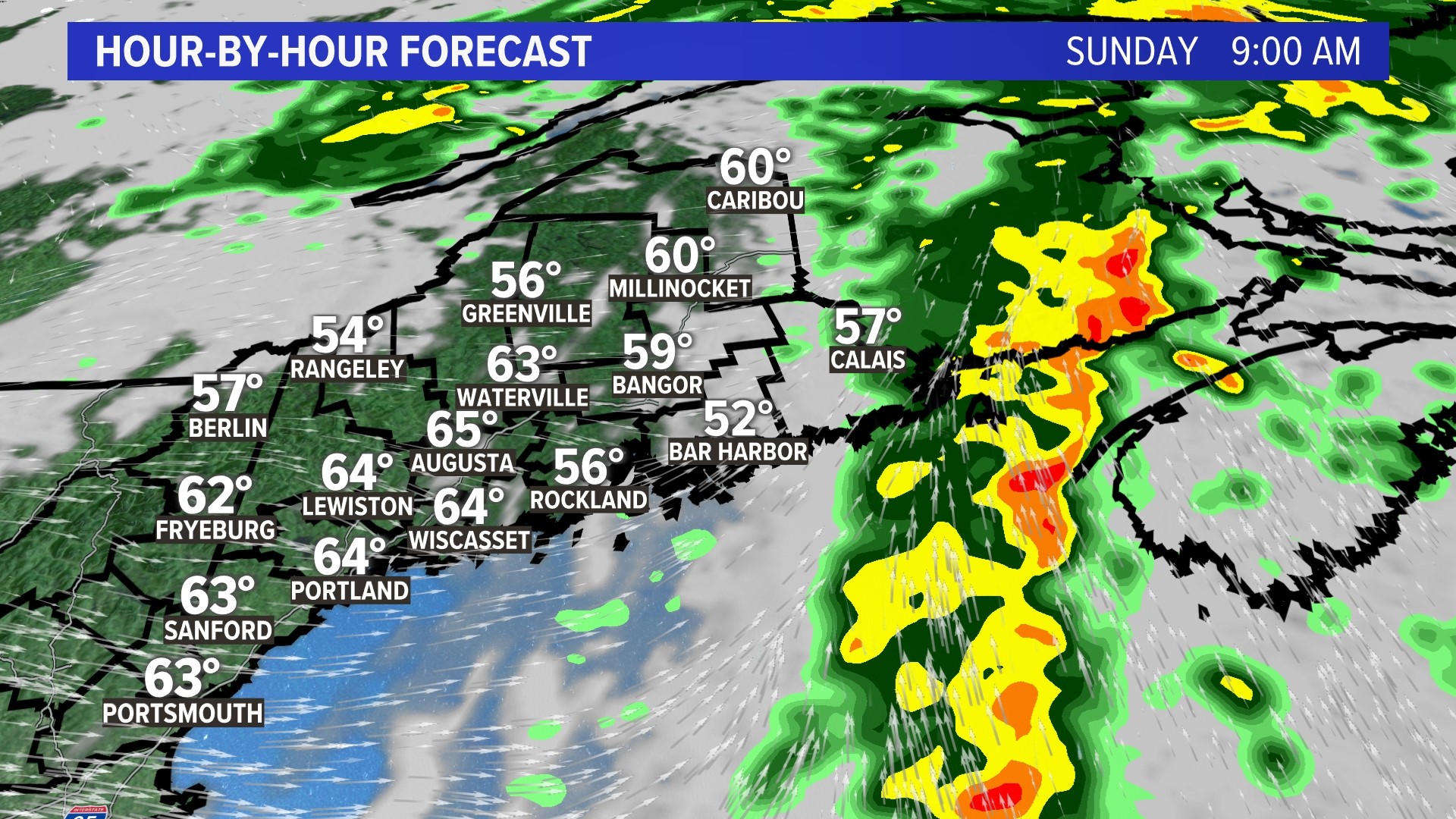 Storm brings flash flood threat and pollen relief to Maine ...
