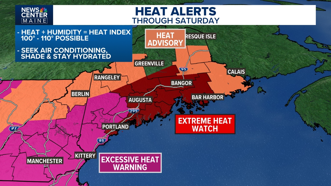 Heat wave arrives today | newscentermaine.com