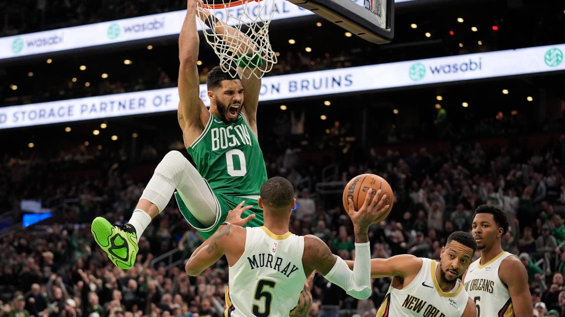 NBA scores: Boston Celtics beat New Orleans Pelicans 120-119 ...