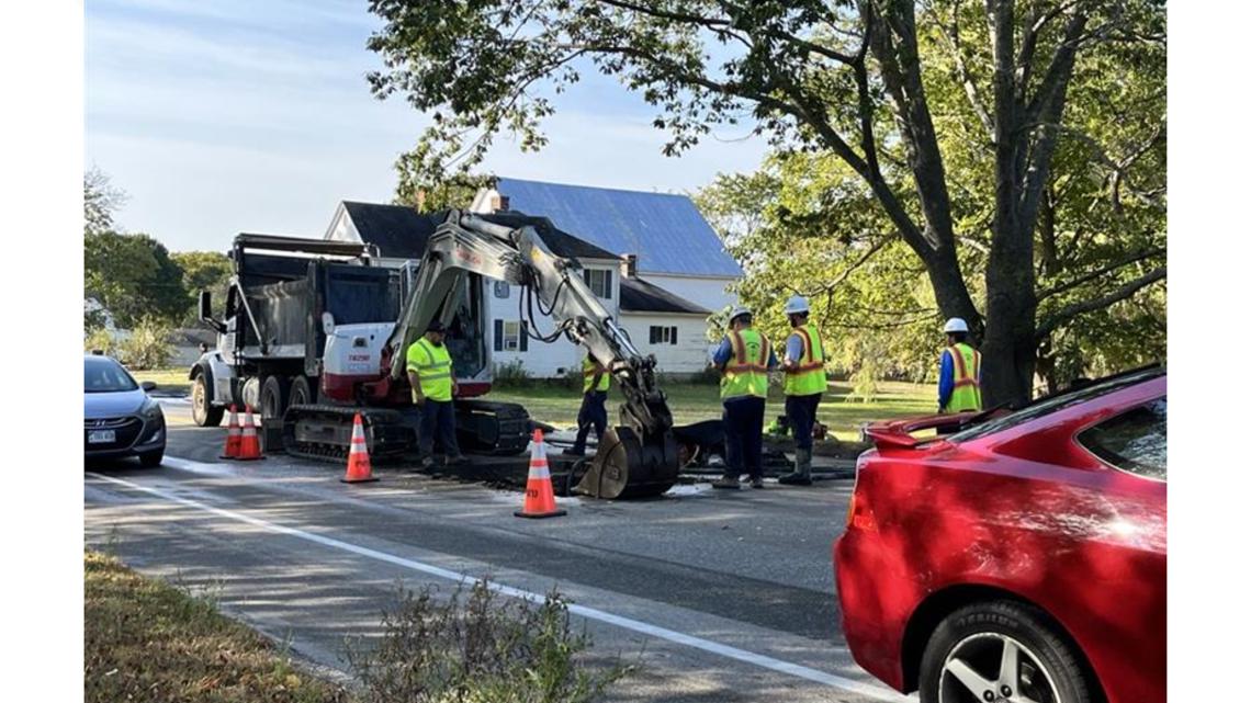 Water main break closes Black Point Road in Scarborough, Maine ...